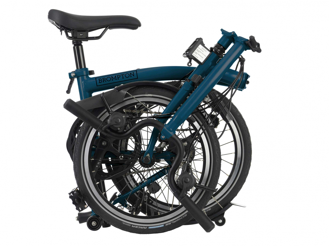 Brompton C Line Explore Ocean Blue H6L-mOB-rOB-FCB-HDSV8-50T-TYM-REV ...