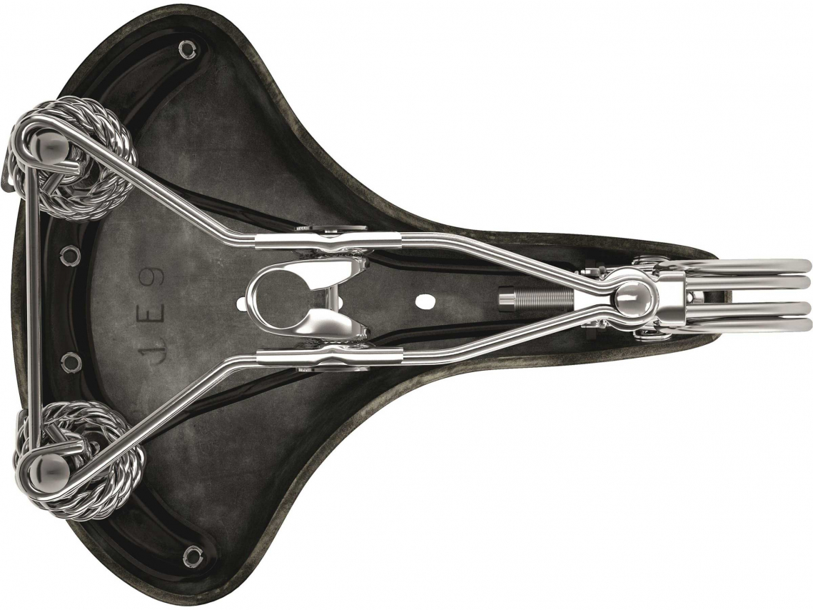 Brooks B33 Zadel Zwart B256SA07202 - Vlerick Fietsen