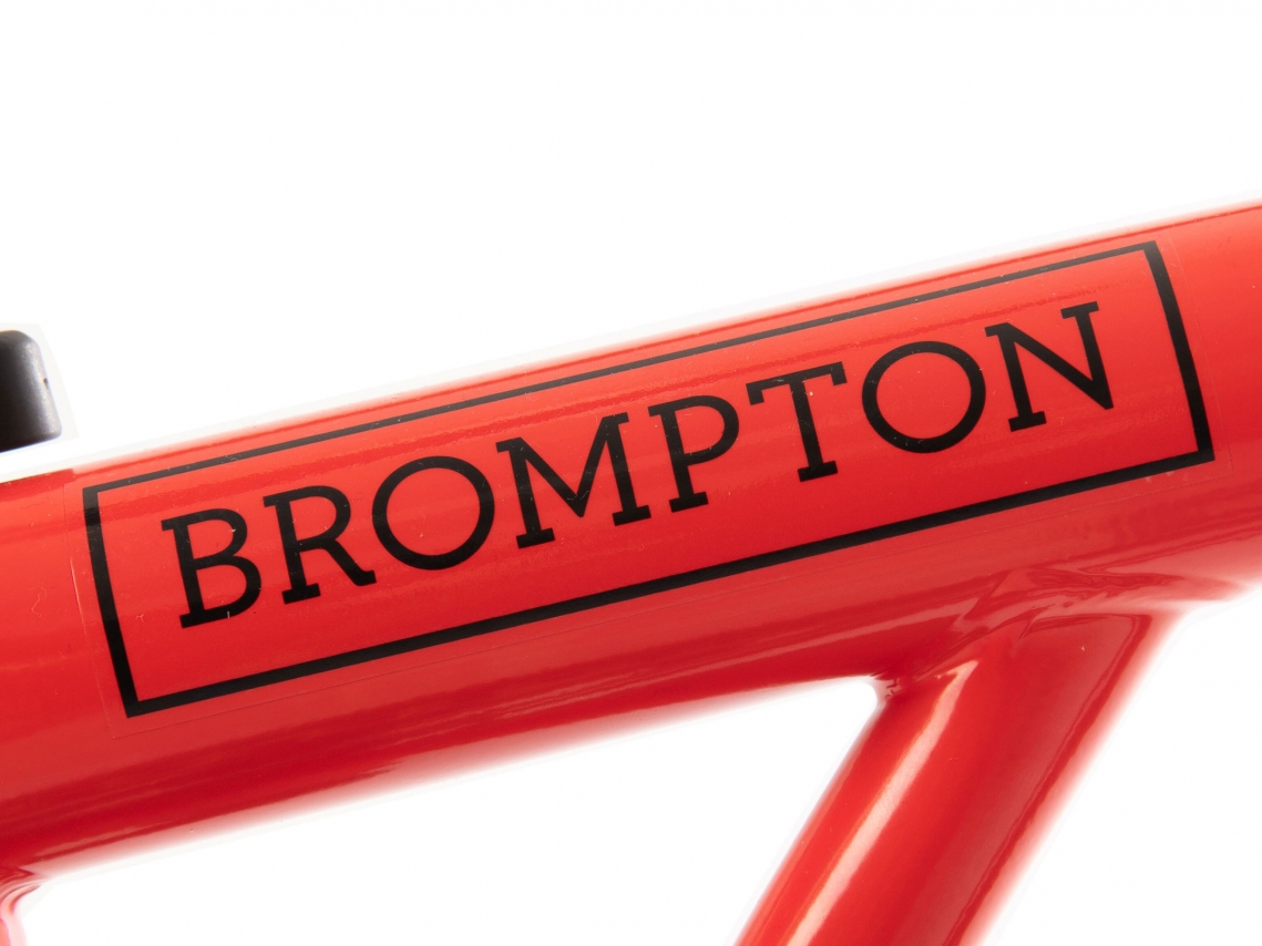 Brompton Transfer / Decal Black Edition, Glans frame QDECAL-BE-GLOSS ...