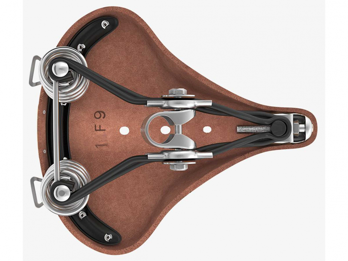 Brooks B66 Short Dames Zadel Bruin B281DSA07205 - Vlerick Fietsen