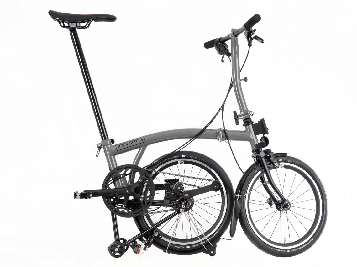 Brompton P Line Urban Storm Grey Metallic S4L-mMG-rTiBK-SL-TYCC-REV-PL ...
