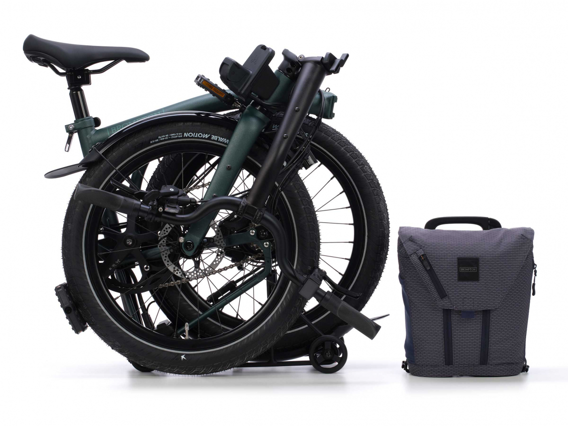 Brompton Electric G Line City+ Forest Green 24R-mFG-rFG-eBFCB-SP6-50T ...