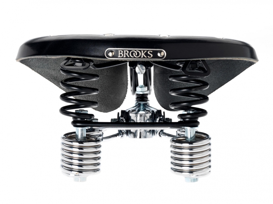 Brooks B190 Zadel Zwart B349A07202 - Vlerick Fietsen