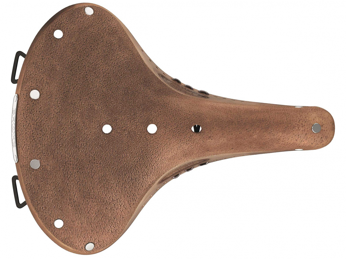 Brooks B67 Aged Heren Zadel Aged Bruin B427HPLA07210 - Vlerick Fietsen