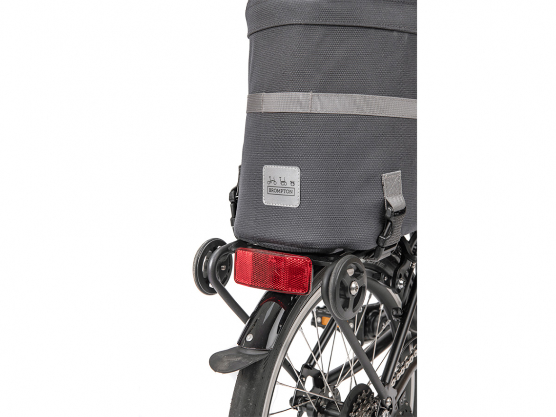 Brompton Borough Roller Rack Bag 14L Donkergrijs Q102983 - Vlerick Fietsen