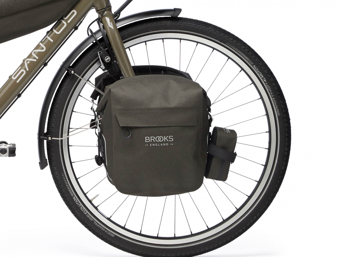 Brooks Scape Small Pannier Zijtas Modder Groen - Vlerick Fietsen