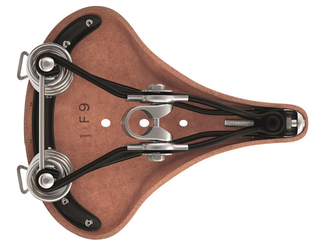 Brooks B66 Heren Zadel Bruin B281HSA07205 - Vlerick Fietsen