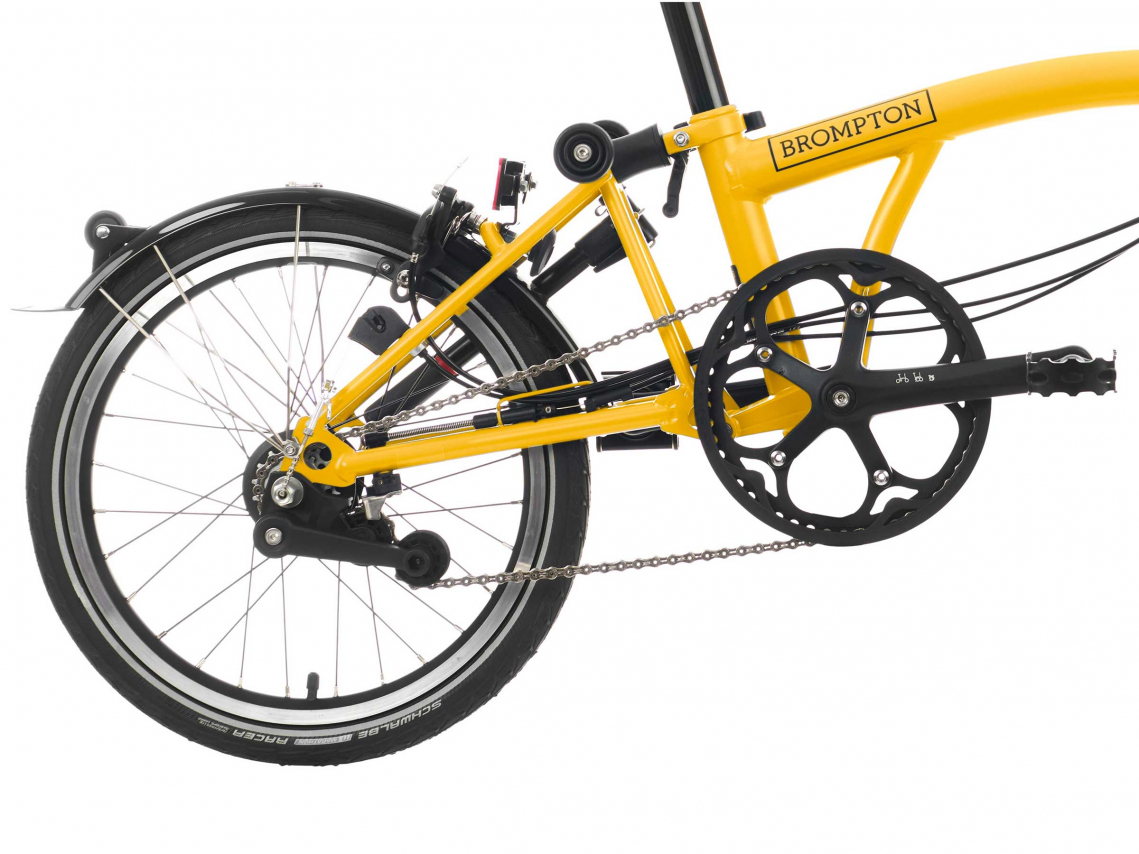 Brompton C Line Explore Hommel Geel H6L-mYE-rYE-FCB-BAT3-TYM-REV-BCL-ZP ...